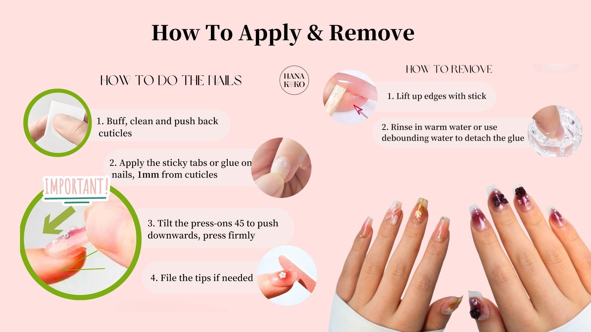 Customize Your Own Press-ons – hanakoko